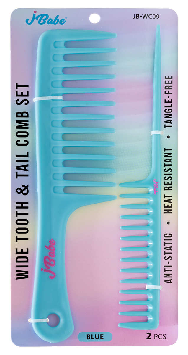 Wide Tooth Comb Set - 2pc – JBabe USA